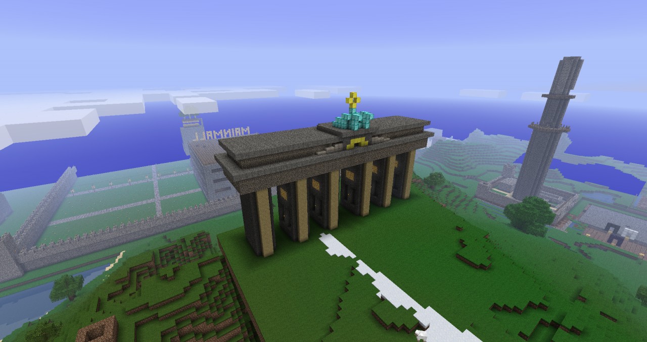 Brandenburger Tor Minecraft Map