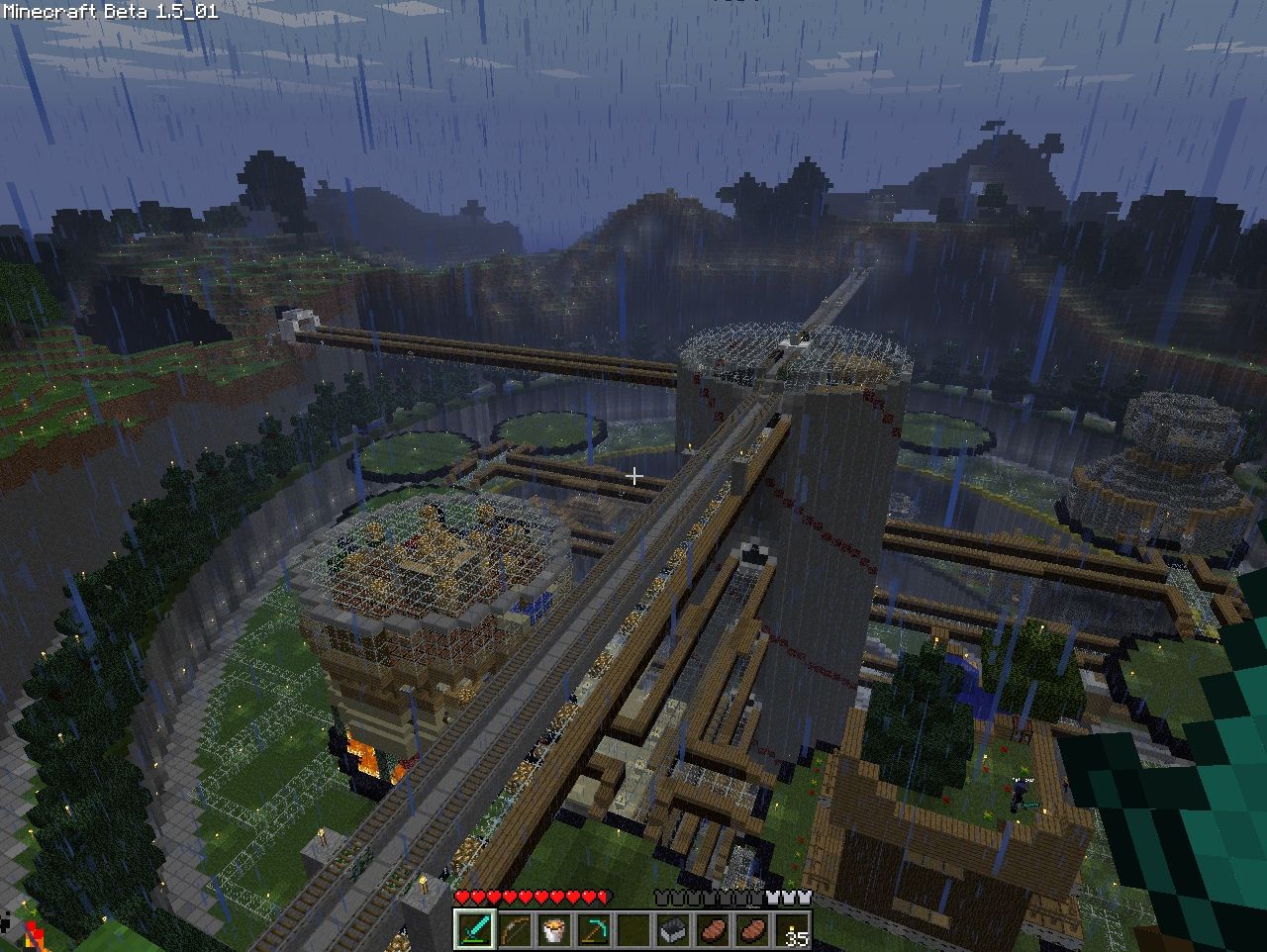 Ori Balac - Town on Herocraft Minecraft Map