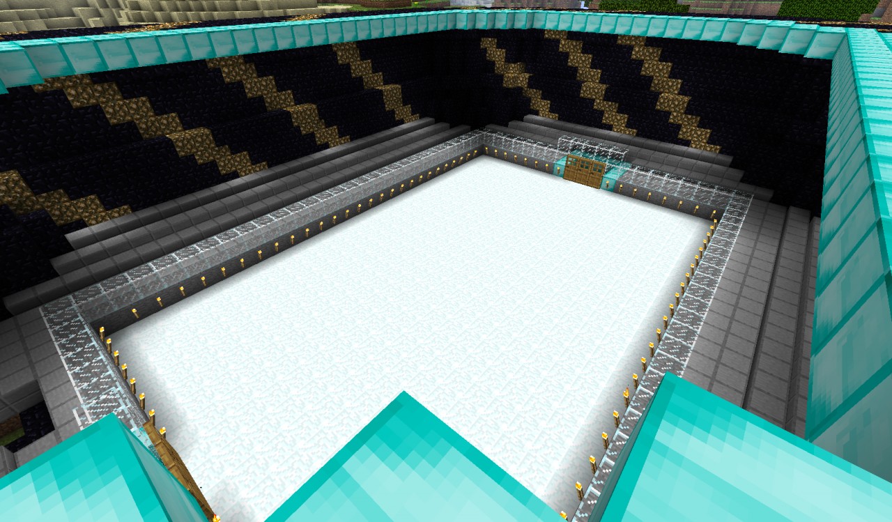 snow arena Minecraft Map