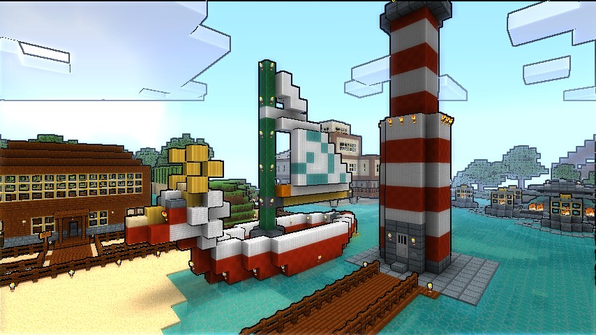 The King of Red Lions - Zelda Wind Waker Minecraft Map