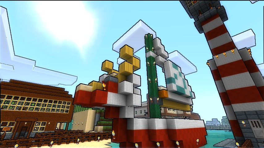 The King of Red Lions - Zelda Wind Waker Minecraft Map