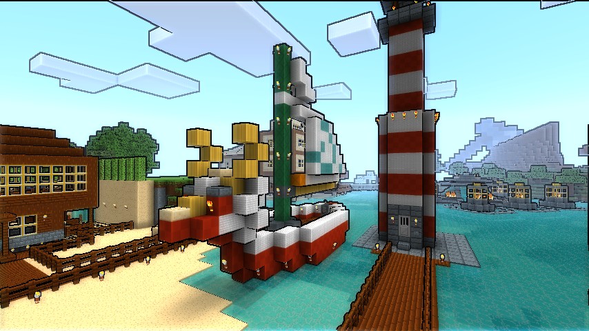 The King of Red Lions - Zelda Wind Waker Minecraft Map