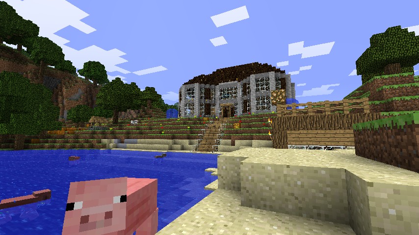 Paradise Mansion Minecraft Map
