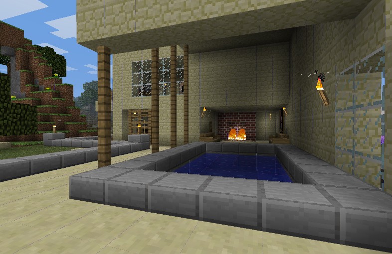 Modern Mexican Style House Minecraft Map