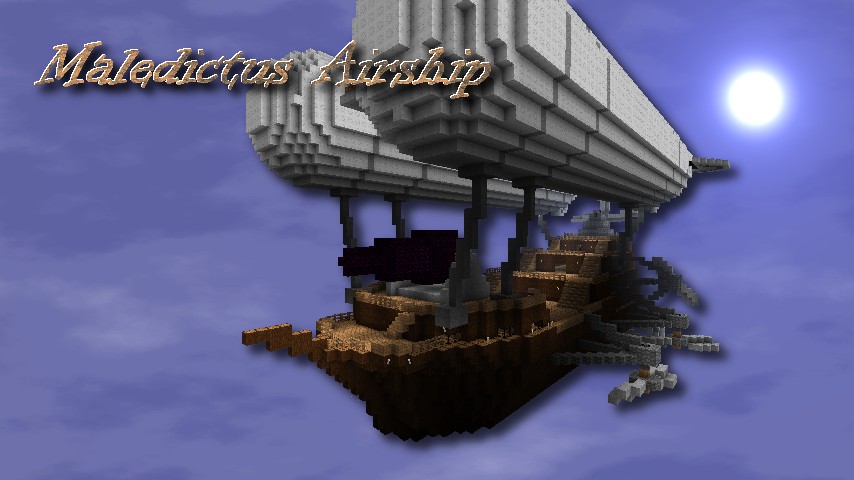 Maledictus Airship Minecraft Map