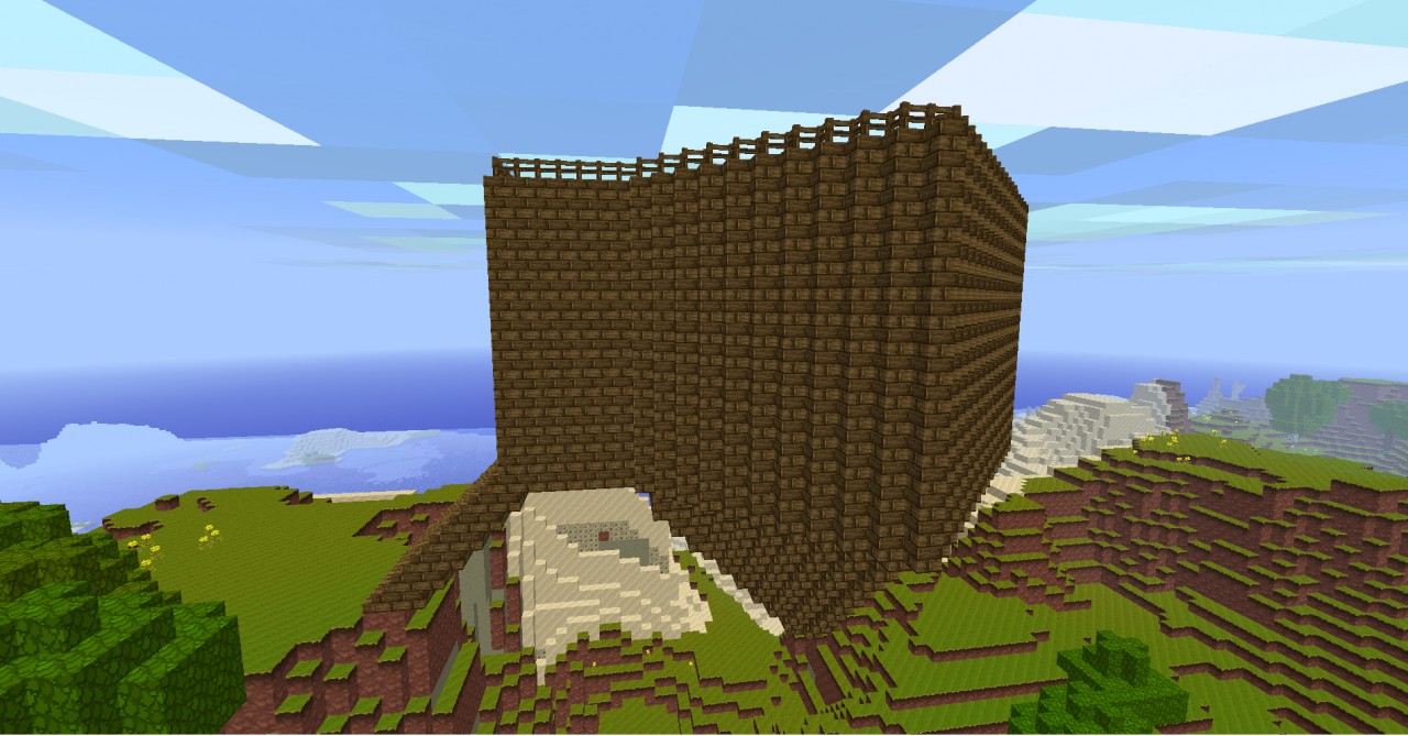 Wooden Structure Minecraft Map