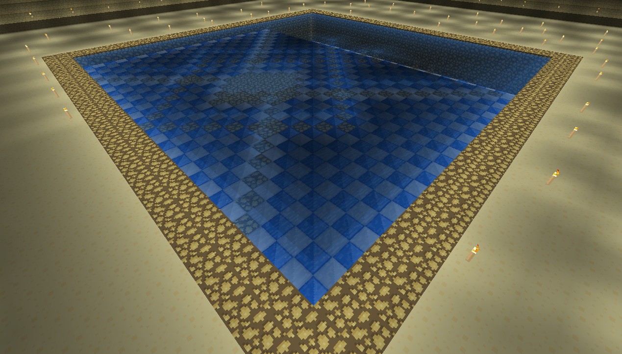 64x64 Pyramid Minecraft Map