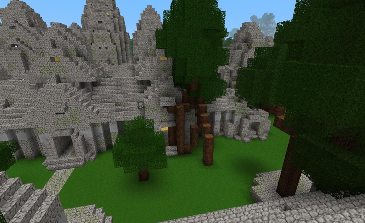The Ruins of Angkor Wat Minecraft Map