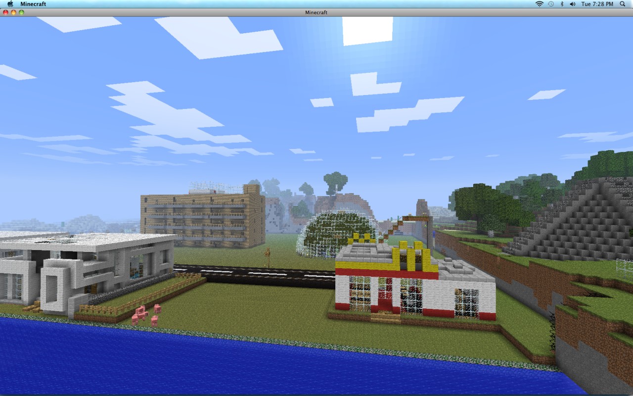 mega resort Minecraft Map