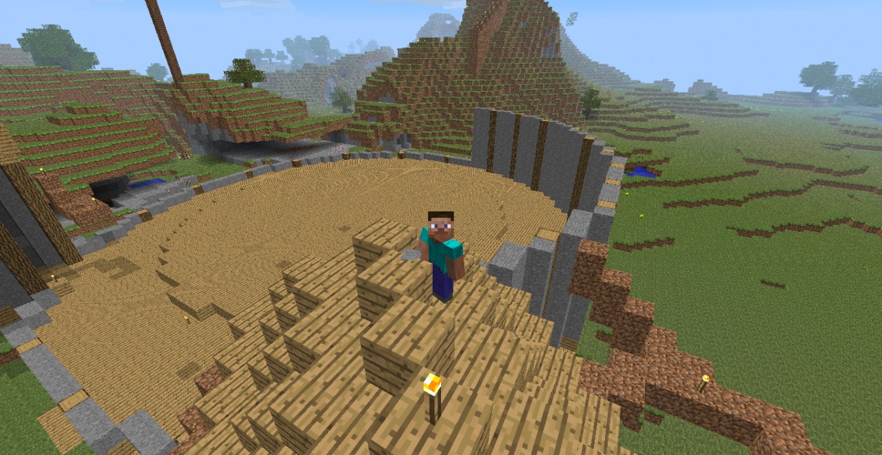 Shakespeare's Globe Theatre Minecraft Map