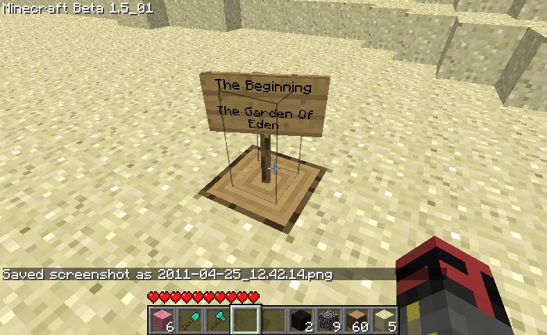 The Garden of Eden Minecraft Map