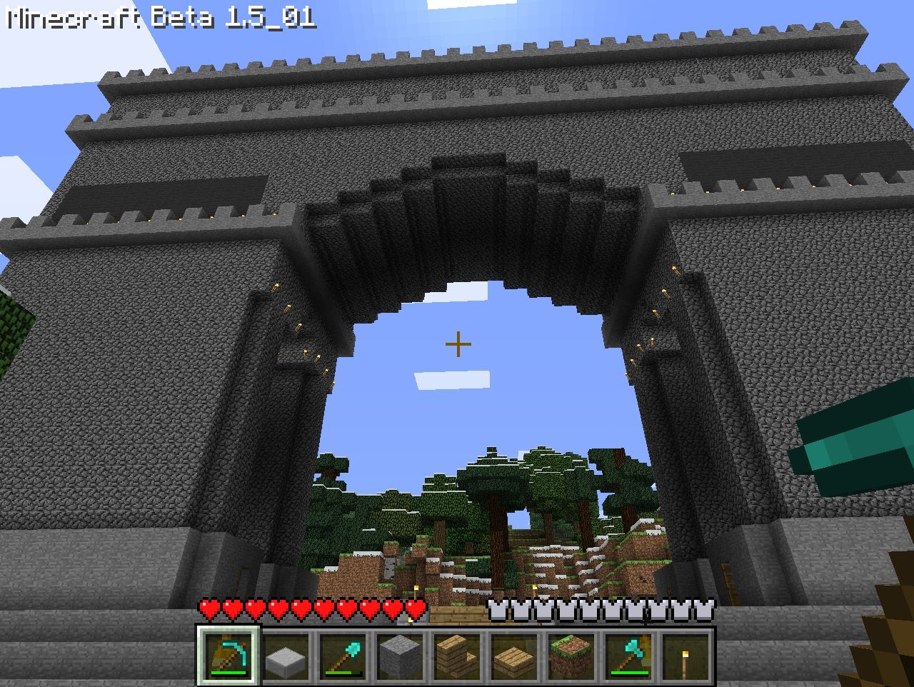 Huge Arch Minecraft Map