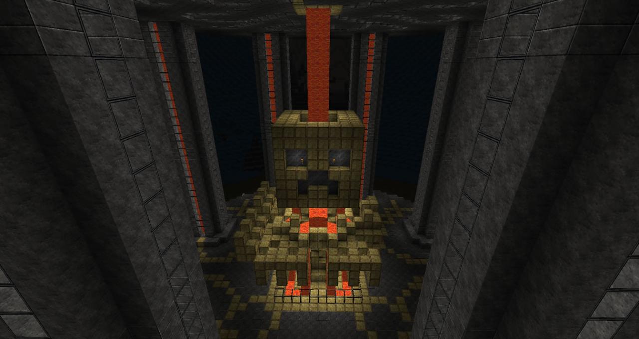 Golden Shrine Minecraft Map