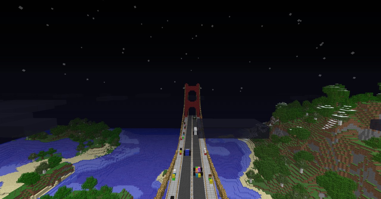 GoldenGateBridge Minecraft Map