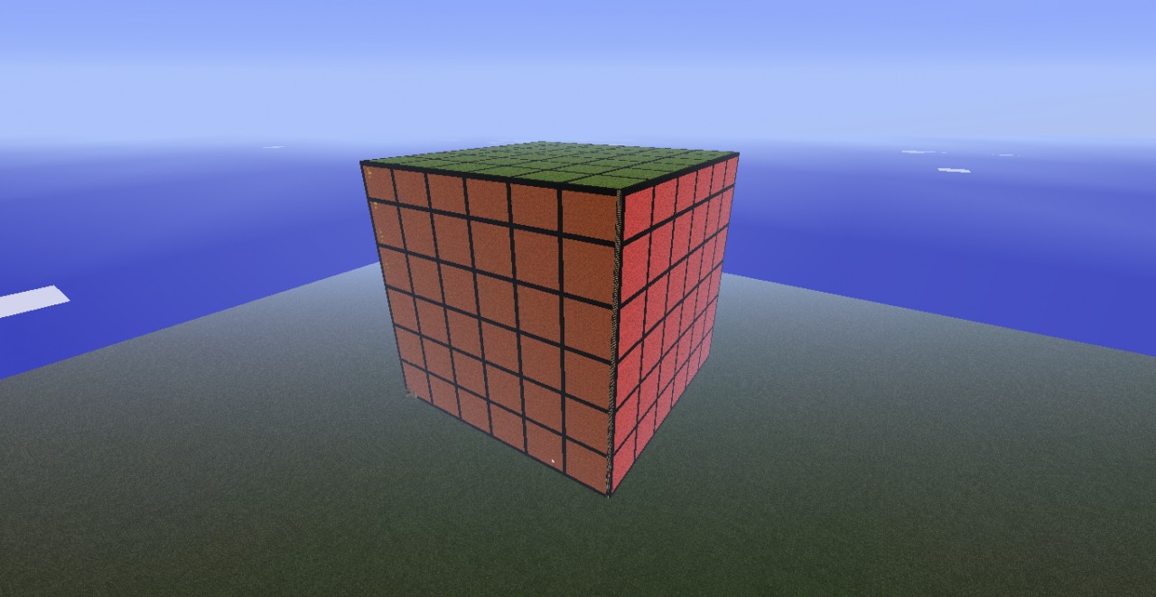 Rubik Cube Minecraft Map