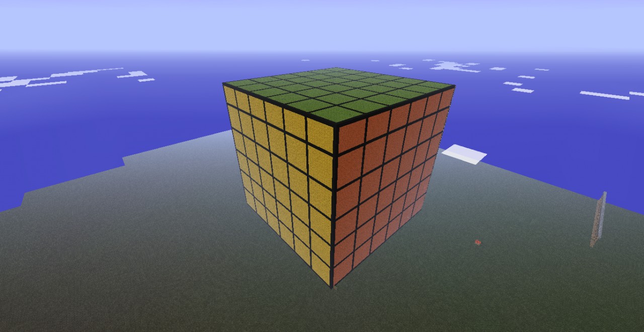 Rubik Cube Minecraft Map