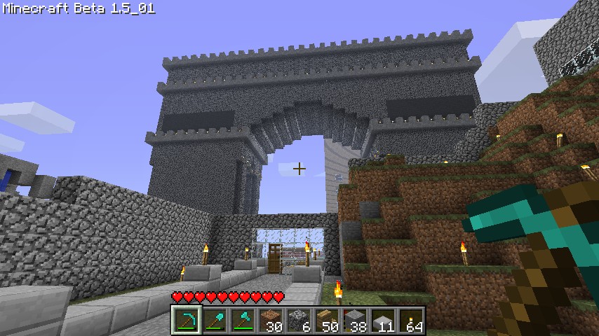 Huge Arch Minecraft Map