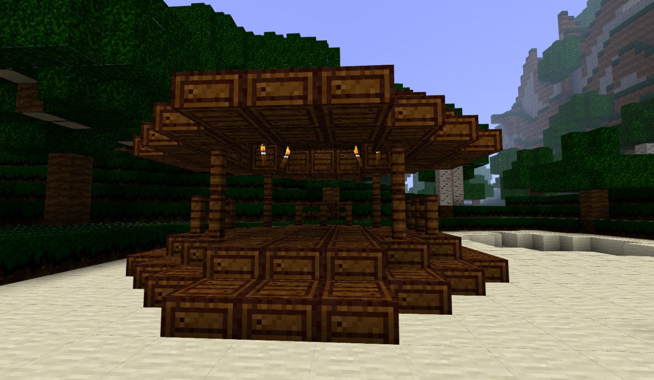 Gazebo Minecraft Map