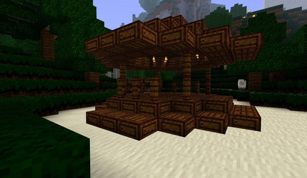 Gazebo Minecraft Map