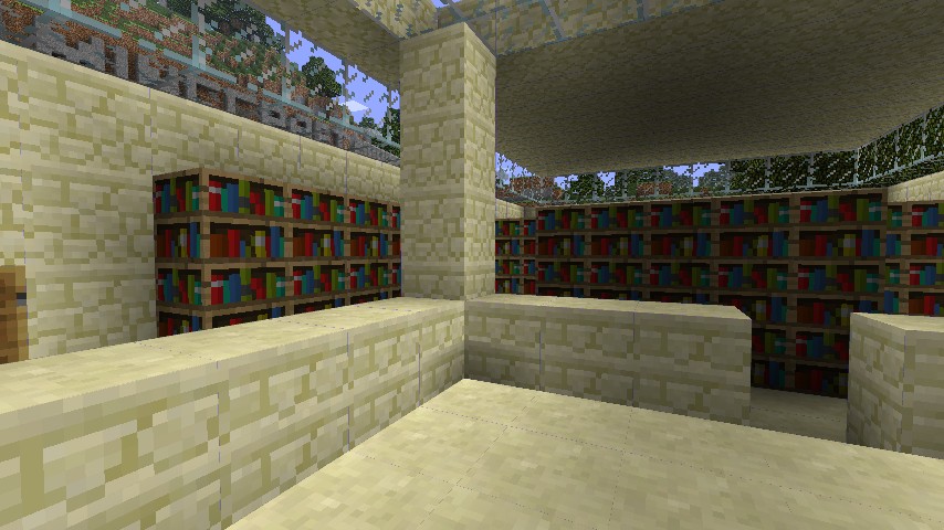 Grand Library Minecraft Map