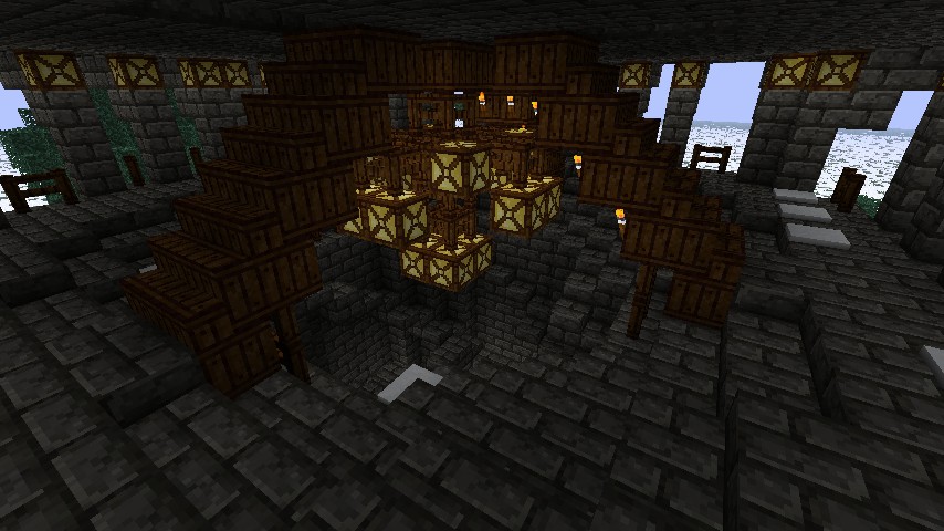 castle on a pillar Minecraft Map