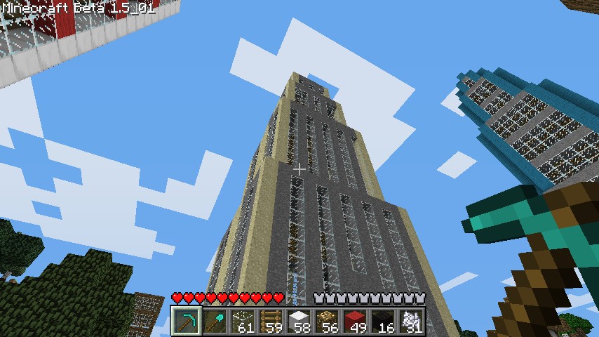 building with more than 20000 blocks Minecraft Map