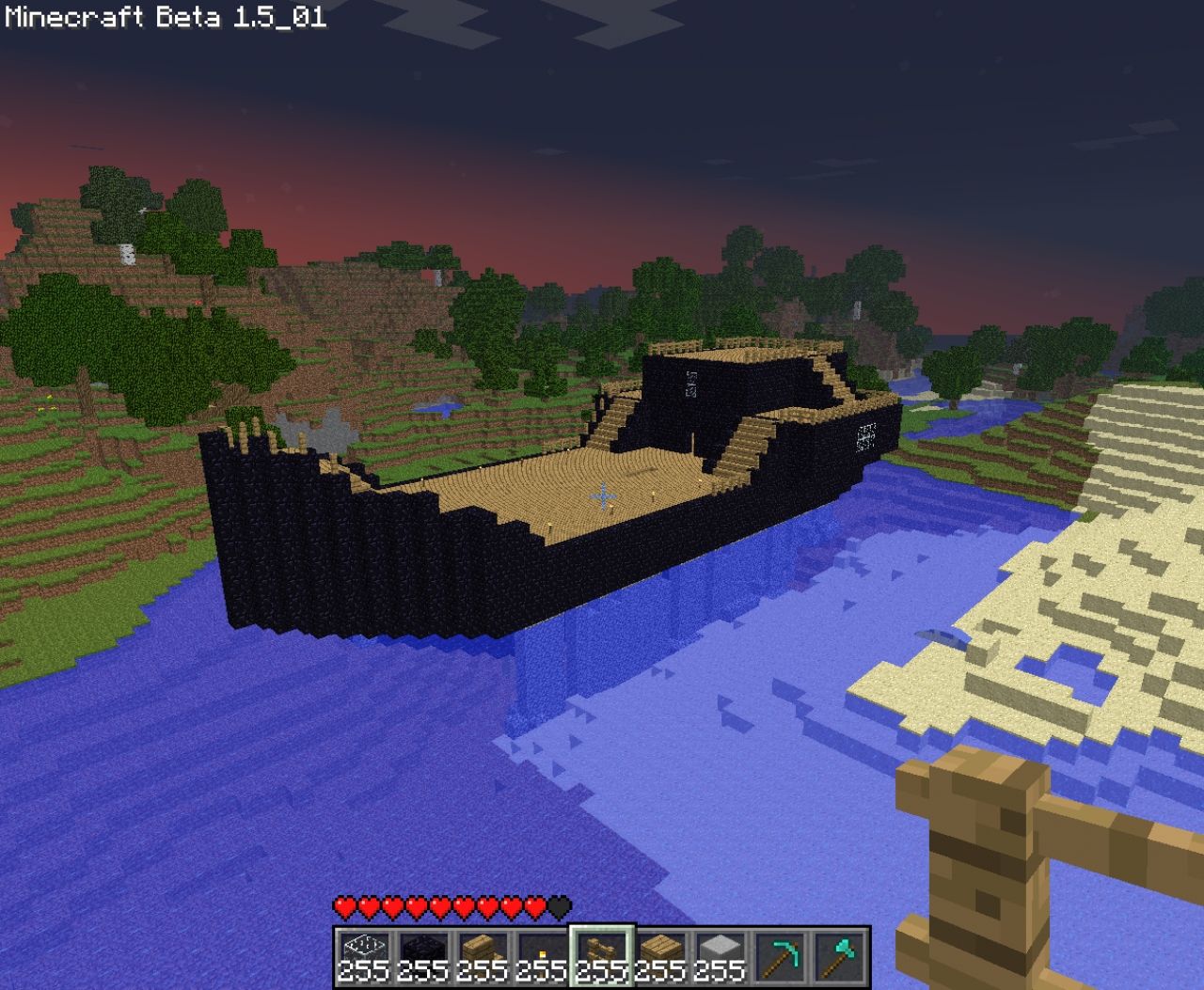 big ship Minecraft Map