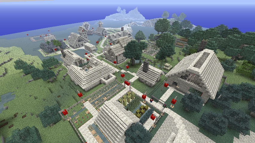 Arid Town Minecraft Map