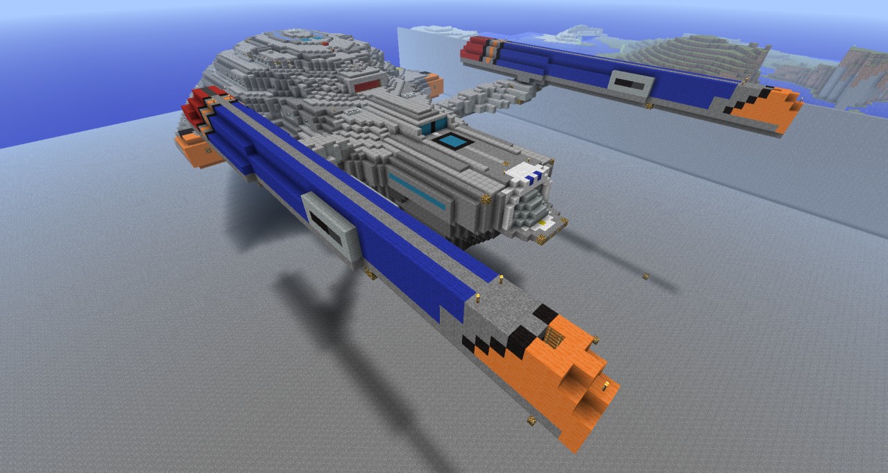 NOVA Class Star Ship Minecraft Map