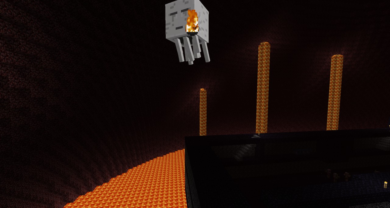 A Bizarre Nether Battle Minecraft Map