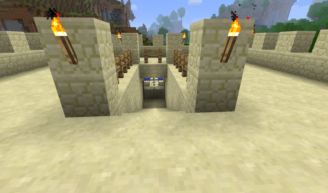 sand castel =) Minecraft Map