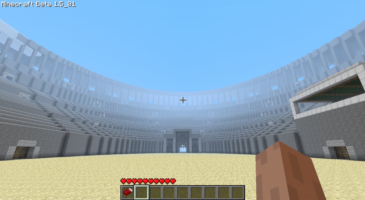 Colloseum, And Many Huge 3D Buildings Minecraft Map