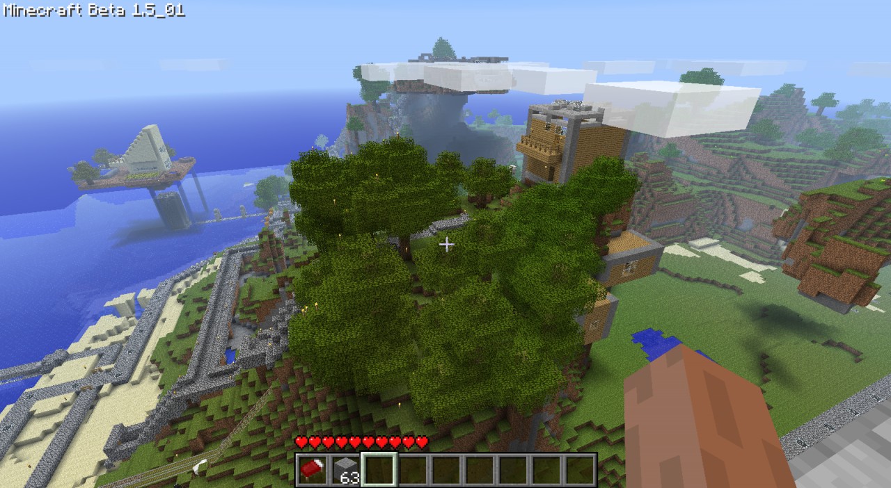 Colloseum, And Many Huge 3D Buildings Minecraft Map