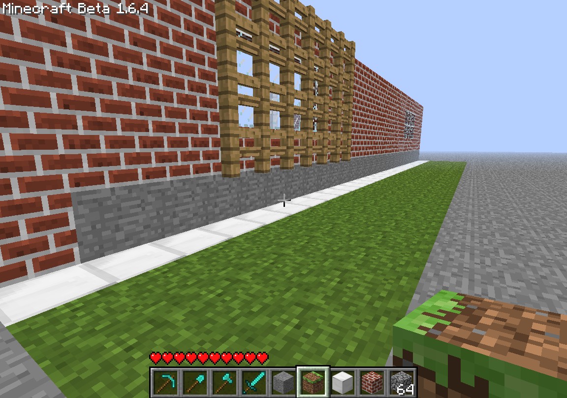 my very first project, our school! Minecraft Map