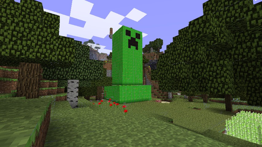 Creeper Tower Minecraft Map