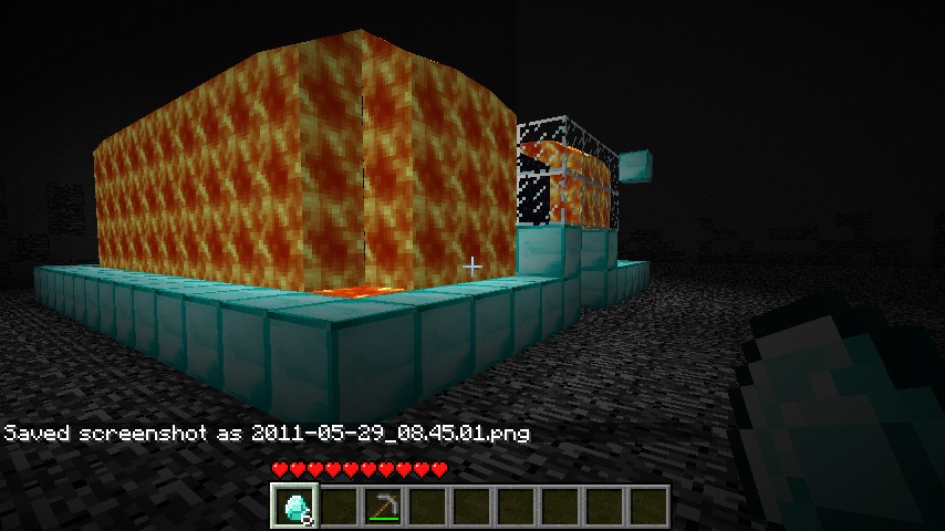 Lava House Minecraft Project