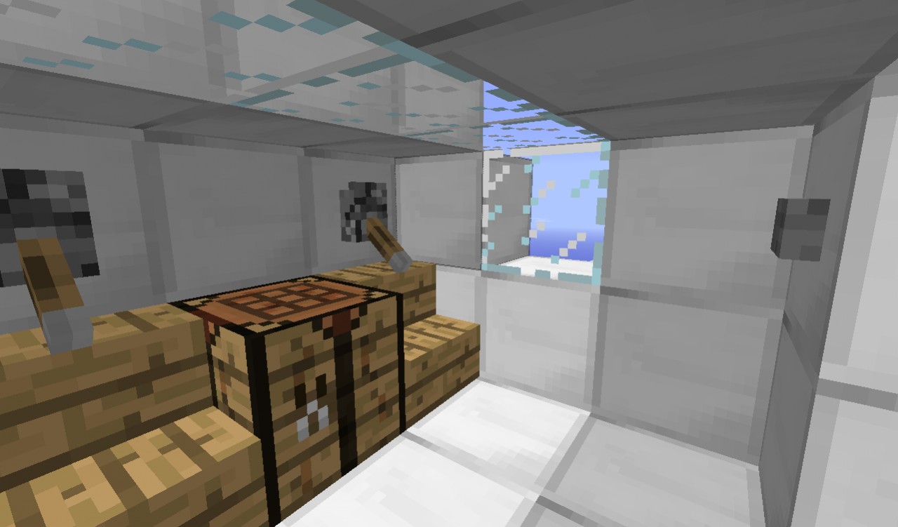 "Phat" Rocket Ship Minecraft Map