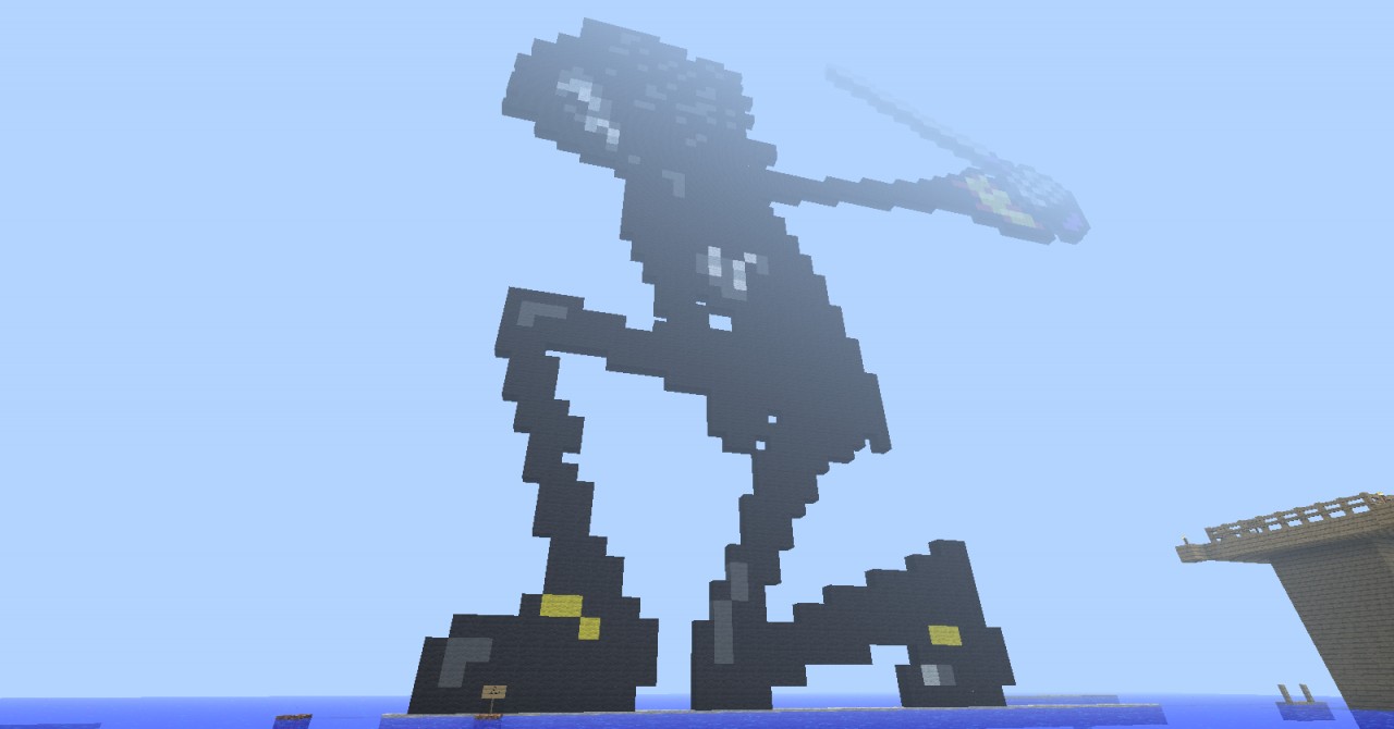 Brook 's Pixel Art Minecraft Map