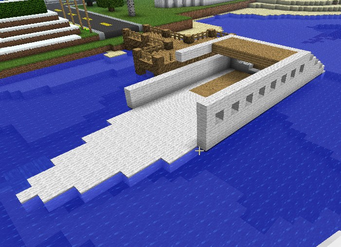 A Cruiser Boat Minecraft Map