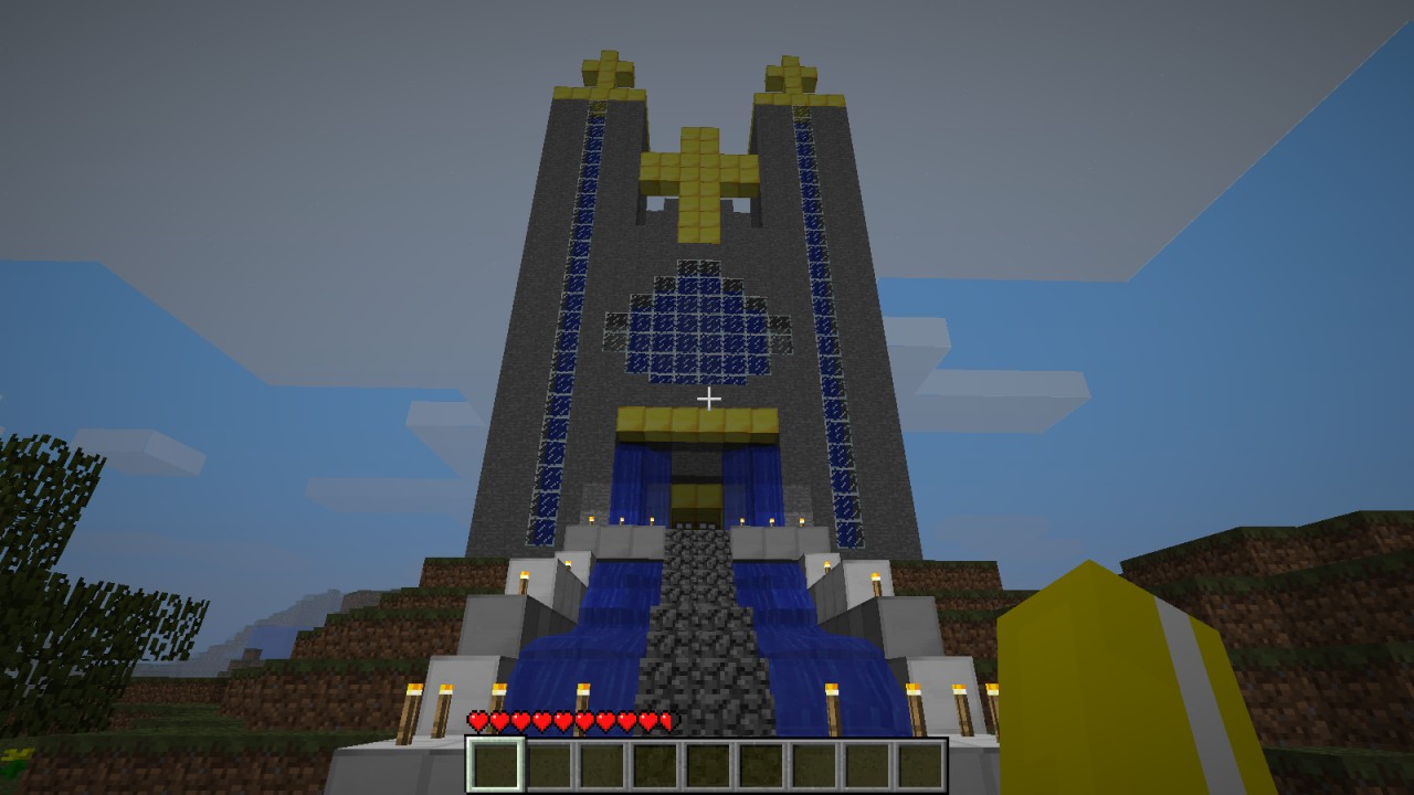 Simple Cathedral Minecraft Map