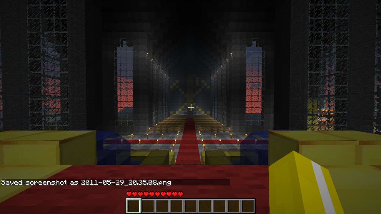 Simple Cathedral Minecraft Map