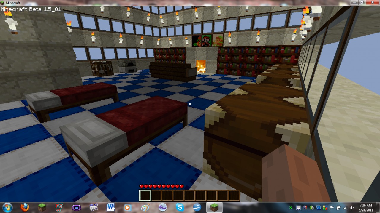 Small Hotel Minecraft Project