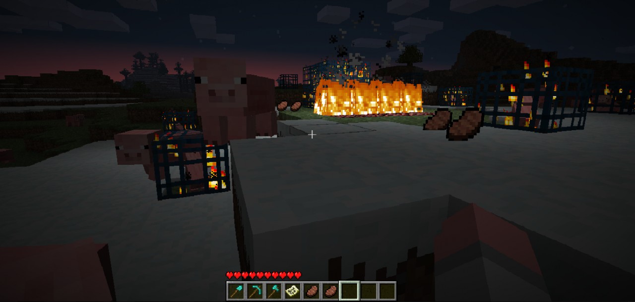 Cooked Porkchop maker Minecraft Map