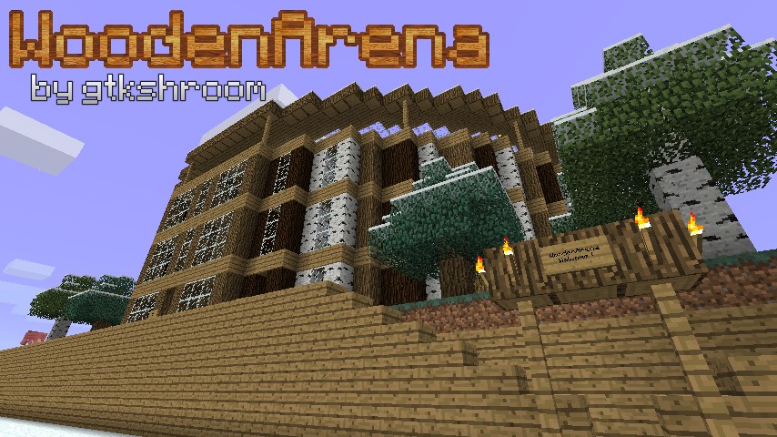 WoodenArena Minecraft Map
