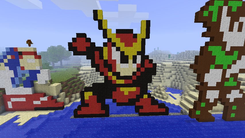 Quickman (megaman 2) Minecraft Map