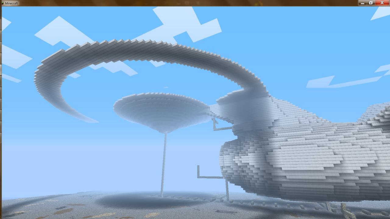 Enterprise A - Original Size - currently unfinished Minecraft Map