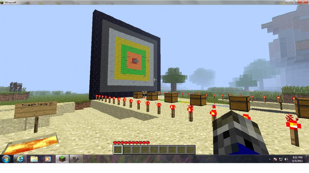 Scrafty's Sharp shot Minecraft Map