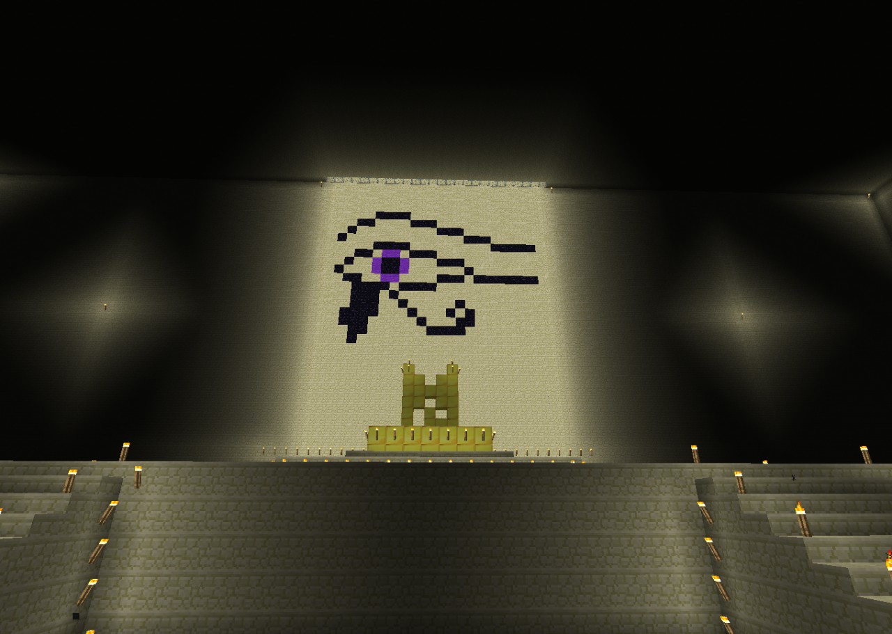 Egyption Temple of Ra Minecraft Map
