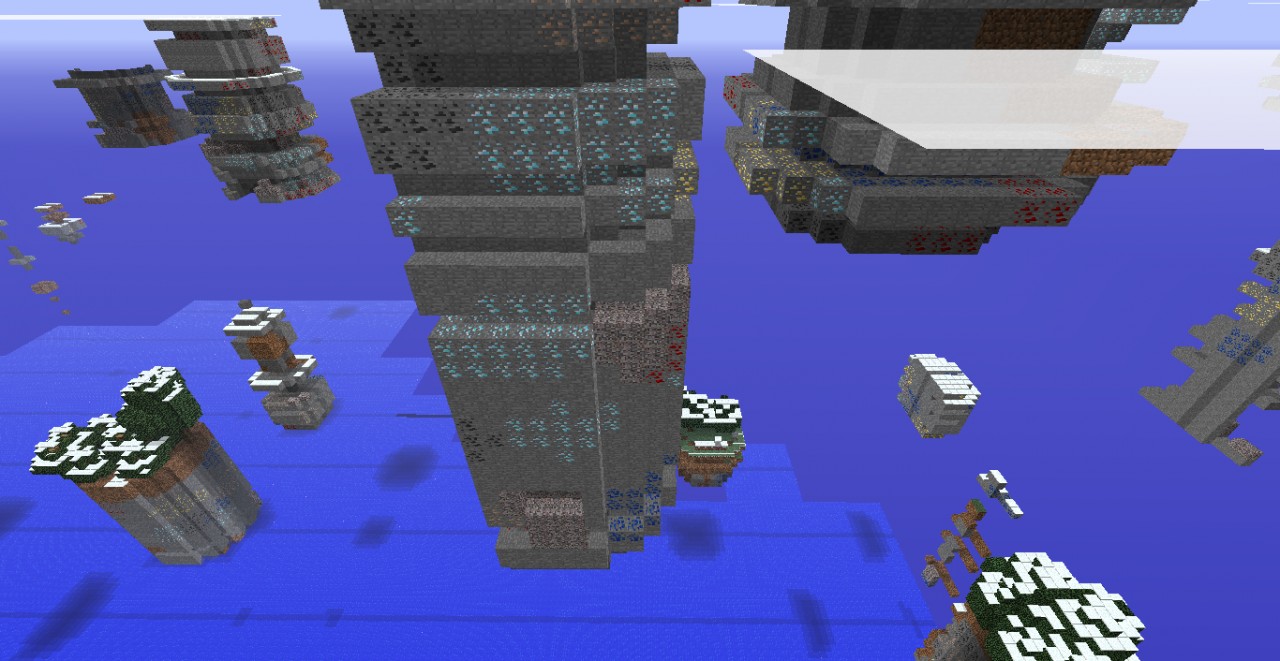 Easy Ore map Minecraft Map