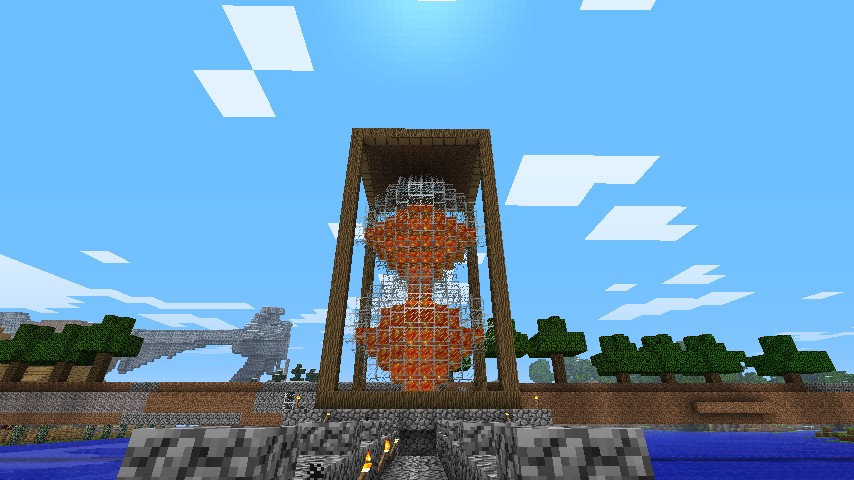 hour glass Minecraft Map